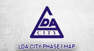 LDA City Lahore Map - LDA City Phase 1 Update Map - RED Real Estate