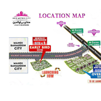 New Metro City Mandi Bahauddin Payment Plan Disclosed - RED Marketing
