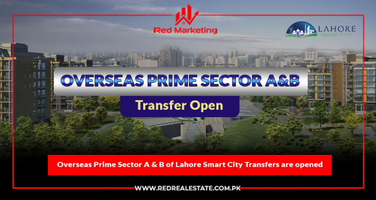 Overseas Prime Sector A & B of Lahore Smart City Transfers are opened ...